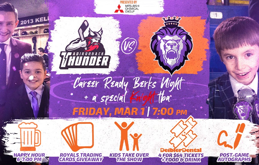 Reading Royals vs Adirondack Thunder | Santander Arena Reading Royals vs Adirondack Thunder | Santander Arena